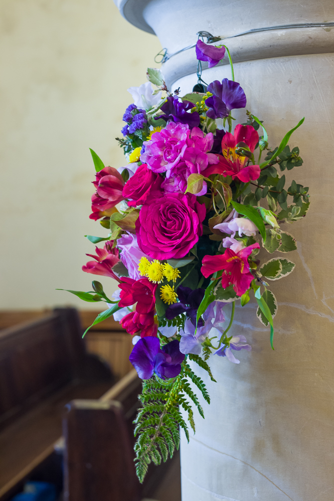 The beauty of Easter flowers in Fishbourne Church | alan frost photography